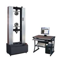 China Film Packaging Tensile Tester 5kN ASTM D882 D1708 for PE PP PVC Polyester Film Lab for sale