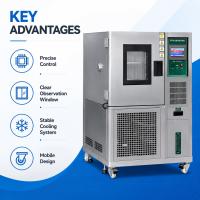 China Programmable Temperature Humidity Chamber for Low Temperature Test with Humidity Fluctuation ±0.1%R.H. for sale