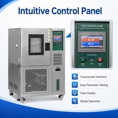 China High Precision Constant Temperature Humidity Test Chamber with 300x 200 mm Measuring Stroke and 1/2