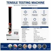 China High Precision Tensile Testing Machine 50KG 100KG 200KG Universal Material Strength Tester for Plastic Film Tape Rubber for sale