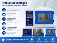 China Laboratory ISO11925 Flame Testing Equipment for Construction Material Fire Safety Analysis for sale