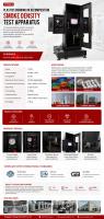 China YYF011 Micro-computer Plastic Burning or Decomposition Smoke Density Test Apparatus for sale