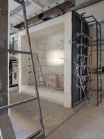 China BS 476 EN 1365 Building Construction and Materials Vertical Fire Resistance Test Furnace for sale