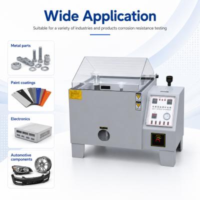 China Laboratory Salt Spray Chamber with Wide Humidity Range for NSS AASS CASS Test and Adjustable Test Time for sale