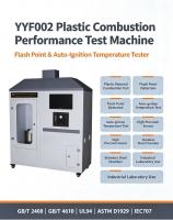 China Plastic Flammability Tester with UL94 ASTM D1929 IEC707 Standards for Flash Point and Autoignition Temperature Testing with Adjustable Air Flow and ±1℃ Accuracy for sale