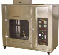 China Plastic Horizontal Burning Rate Test Apparatus with Adjustable Burner Angle Stainless Steel Construction and Sealed Toughened Glass Observation Window for sale