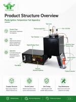 China Plastic Ignition Temperature Test Apparatus ASTM D1929 ISO 871 Fire Testing Equipment for sale