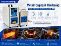 China 15KW High Frequency Induction Heating Machine Customized Quenching Welding Equipment for Metal Heating for sale