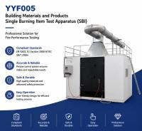 China EN 13823 Compliant Single Burning Item Test Apparatus with High-Precision Pressure Sensor and Adjustable Test Time for sale