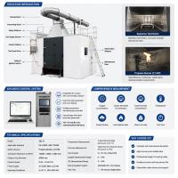 China Automatic Single Burning Item Test Apparatus SBI Reaction to Fire Testing Equipment for Construction Materials for sale