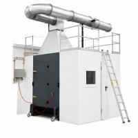 China Building Material Fire Resistance Testing Machine Single Burning Item Tester with Data Acquisition System for sale