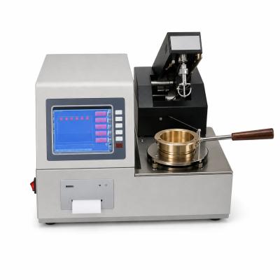 China ASTM D92 Automatic Cleveland Open Cup Flash Point Tester Petroleum Lubricant Oil Analysis Equipment Laboratory Instrument for sale