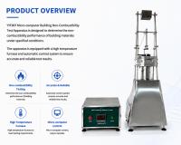 China EN ISO 1182 Compliant Micro-computer Control Non-combustibility Test Apparatus with 1600°C Heat Resistance for sale