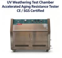 China UV Accelerated Weathering Tester with 304# Stainless Steel Chamber TEMI 880 Programmable Controller and RT+20℃~70℃ Temperature Range for sale