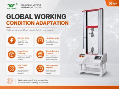 China Dual Column Servo Tensile Testing Machine Optional Base for Food Pharmaceutical Textile Packaging Material Performance Test for sale