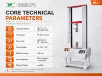 China Industrial Universal Material Testing Machine 1Ton Load Support Tear Bend Shear Sustained Tension Pressure Test for sale
