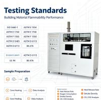 China Cone Calorimeter Building Material Heat Release Rate Flammability Testing Machine ISO5660 ASTM E1354 Fire Combustion Performance Tester for sale