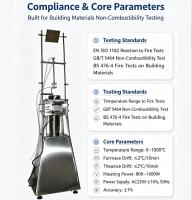 China Building Products Fire Reaction Non-Combustibility Test Equipment LabVIEW Control Non Combustibility Tester for sale