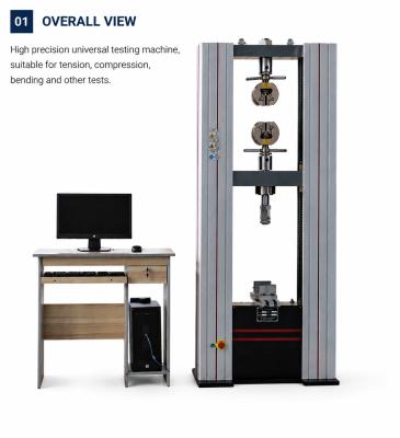 China High Capacity 500KN Tensile Testing Machine with 0.01 Accuracy and 800mm Maximum Compression Test Space for sale