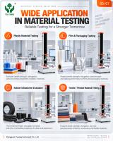 China Universal Tensile Tester 5kN 500kg Single Arm Electronic Tensile Testing Machine with PLC Touch Screen for sale