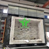 China Vertical Fire Resistance Testing Furnace for Building Components ISO 834 BS 476 for sale