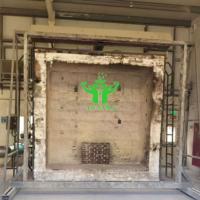 China Large Scale Vertical Fire Resistance Test Furnace with Automatic Temperature Control for sale