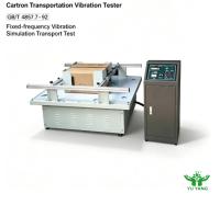 China 220 V60Hz 75 kg Rated Load 110*98 cm Testing Dimension Vibration Test Machine for Package Transport Simulation for sale