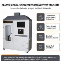 China Laboratory Plastic Burning Behavior Tester Flame Combustion Testing Machine for Polymer Materials for sale
