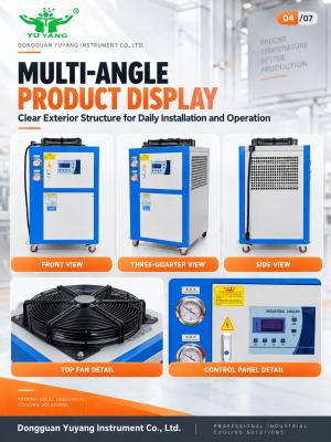China Manufacturer Produces Air-cooled Chillers, Small Refrigeration Units Injection Molding Cooling Freezers, and Industrial Chillers for sale
