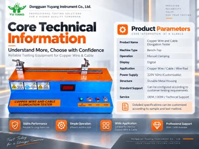 China Copper Wire and Cable Elongation Tester for sale