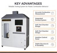 China Plastic Flame Performance Test Equipment Burning Characteristics Testing Machine for Polymer Products for sale