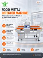China Conveyor Belt Food Metal Detector Machine for Food Production Line Metal Contaminant Inspection for sale