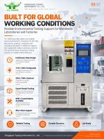 China High Precision Constant Temperature And Humidity Test Chamber, Laboratory Temperature Humidity Testing Equipment for sale