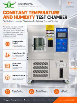 China Programmable Constant Temperature And Humidity Test Chamber Environmental Climatic Test Chamber for Lab Stability Test for sale