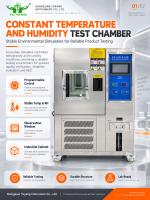 China Constant Temperature And Humidity Test Chamber 80L 150L 225L Programmable Climate Environmental Test Chamber for sale