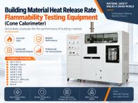 China Building Material Fire Performance Test Equipment Cone Calorimeter for HRR THR Smoke and Gas Analysis for sale