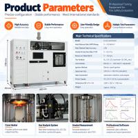 China Laboratory Cone Calorimeter Flammability Tester for Plastics Insulation Panels and Composite Materials for sale