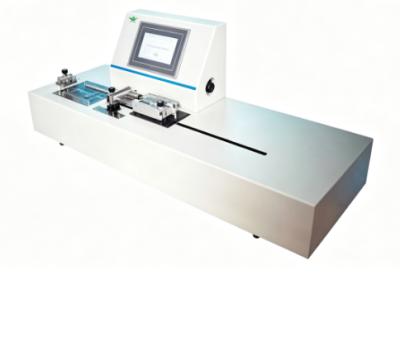 China PLC Control Hot Tack Tester with Double Heating Sealing Jaws and 7 Inch TFT Touch Screen for Heat Seal Strength Test for sale