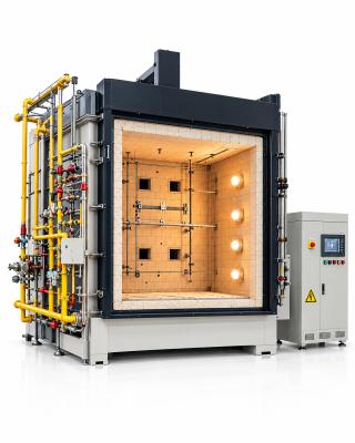 China Large Scale Vertical Fire Resistance Test Furnace with SUB304 Stainless Steel and Automatic Shutoff for Building Element Fire Testing for sale