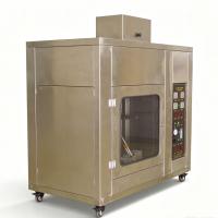 China ASTM D635 GB/T2408 Plastic Horizontal Burning Rate Test Equipment for Plastic Parts for sale