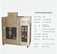China ASTM D635 GB/T2408 Plastic Horizontal Burning Rate Test Equipment for Plastic Parts for sale