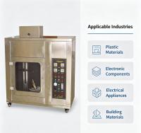 China Plastic Parts Flammability Testing Chamber, Vertical Horizontal Burning Performance Tester for sale