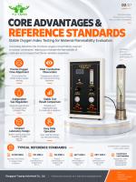 China ASTM D2863 ISO 4589 Digital Oxygen Index Test Equipment Oxygen Index Apparatus with Temperature Controller for sale