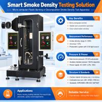 China Building Material & Plastic Smoke Density Test Apparatus, Laboratory Instrument to Measure Smoke-producing Characteristics Under Controlled Combustion for sale