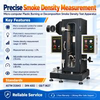 China Building Material & Plastic Smoke Density Test Apparatus, Laboratory Instrument to Measure Smoke-producing Characteristics Under Controlled Combustion for sale