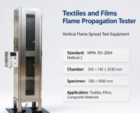 China NFPA701-2004 Method 2 Textile Flame Spread Tester for Shading Curtain and Blind Materials for sale
