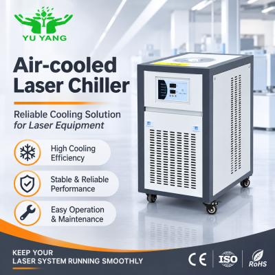 China Chillers Air Cooled Industrial Chiller for Office Building Fan Motor air Cooled vortex Chiller for sale