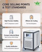 China 220V New Industrial Process Air-Cooled Explosion-Proof Chiller with Core Engine Open Water-Cooled Chiller for Industrial Use for sale
