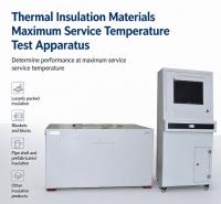 China Hot Plate & Heating Tube Type Thermal Insulation Max Service Temperature Test Equipment with PLC Computer Control for sale