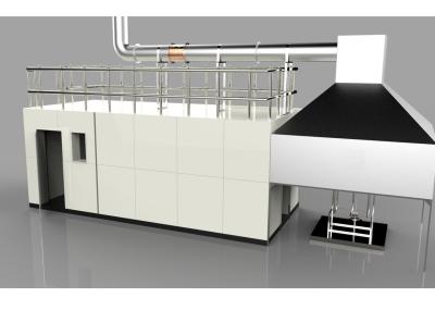 China 16 CFR1633 Flammability Testing Equipment For Customized Household Mattress for sale